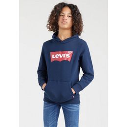 Levi's® kids Levi's® Kids Kapuzensweatshirt LVB BATWING SCREENPRINT HOODIE for BOYS, blau