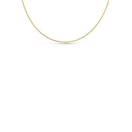 Firetti Collierkettchen Schmuck Geschenk Gold 375 Halsschmuck Halskette Goldkette Ankerkette, Made in Germany, gelb|goldfarben