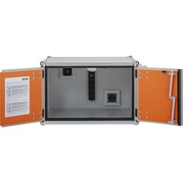 CEMO Akku-Sicherheits-Ladeschrank PREMIUM PLUS, BxT 890 x 660 mm, 230 V, ohne Füße