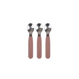 Filibabba Silicone spoons 3-pack - Rose