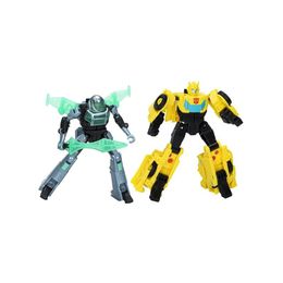 Hasbro Transformers: EarthSpark Cyber-Combiner Bumblebee and Mo Malto Action Figure Set - 2-Pack