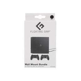 FLOATING GRIP Playstation 4 Pro Wall Mounts Bundle - Black - Accessories for game console - Sony PlayStation 4 Pro