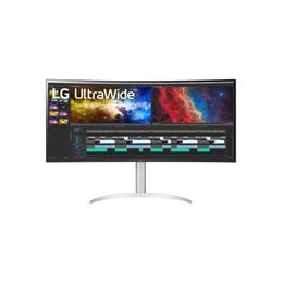 38" LG UltraWide 38BQ85C-W - LED monitor - curved - 38" - HDR - 5 ms - Bildschirm