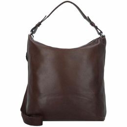 Bree Stockholm 5 Schultertasche Leder 30 cm walnut