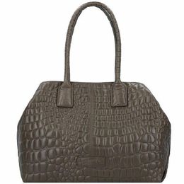 Liebeskind Berlin Liebeskind Chelsea Croco M Shopper Tasche Leder 38 cm nori green