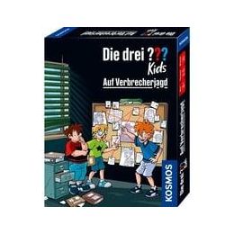 Kosmos Die drei ??? Kids - Auf Verbrecherjagd, Kartenspiel Spieleranzahl: 2 - 6 Spieler Spieldauer: 20 Minuten Altersangabe: ab 8 Jahren Serie: Die drei ???