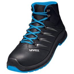 Uvex 2 trend Sicherheitsschuh Stiefel S3, blau/schwarz 11 37 - 6935237