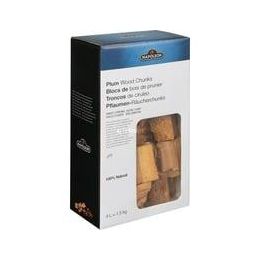 Napoleon Holz-Räucherchunks Pflaume, Räucherchips 1,5kg Material: Pflaumenholz Füllmenge: 1,5 kg Eigenschaft: Kräftiges, süßliches Aroma Art: Räucherklötze
