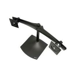 Ergotron DS100 Dual Monitor Desk Stand, Standfu&szlig; schwarz