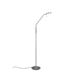 SONSTIGE TRIO-Leuchten Stehleuchte MONZA (BHT 25x145x50 cm) BHT 25x145x50 cm grau Stehlampe Leseleuchte Deckenfluter Bogenleuchte