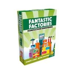 Asmodee Fantastic Factories - Manufactions, Brettspiel Erweiterung Altersangabe: ab 12 Jahren Serie: Fantastic Factories