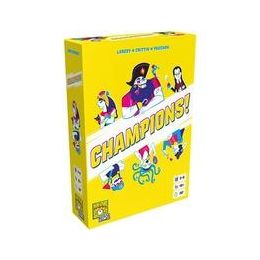 Asmodee Champions!, Partyspiel Spieleranzahl: 3 - 8 Spieler Spieldauer: 30 Minuten Altersangabe: ab 10 Jahren