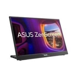 ASUS ZenScreen MB16QHG, LED-Monitor 40.6 cm (16 Zoll), schwarz, WQHD, IPS, USB-C, HDMI, 120Hz Panel