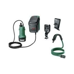 Bosch GardenPump 18V-2000 solo, Tauch- / Druckpumpe gr&uuml;n/schwarz, ohne Akku und Ladeger&auml;t, POWER FOR ALL ALLIANCE