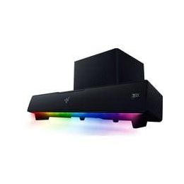Razer Leviathan V2, Soundbar schwarz, Bluetooth, USB, RGB Kanäle: 2.1 Anschlüsse: 1x USB 2.0 Frequenzbereich: 45 Hz - 20 kHz