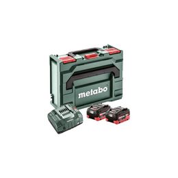 Metabo Basic Set battery charger - with battery - 2 - Li-Ion - 145 Watt