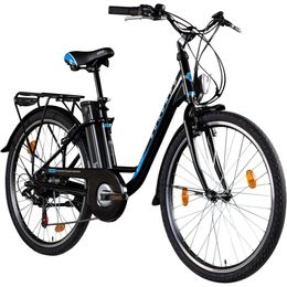 Zündapp Zündapp Z500 26 Zoll E-Bike Citybike Pedelec Tiefeinsteiger Damenfahrrad Heckantrieb