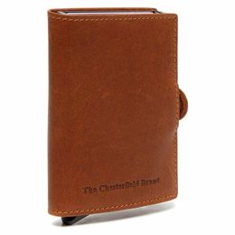 The Chesterfield Brand Lagos Kreditkartenetui RFID Schutz Leder 6.5 cm cognac