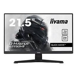 iiyama G-MASTER Black Hawk G2250HS-B1 - LED-Monitor - 55.9 cm (22") (21.5" sichtbar) - 1920 x 1080 Full HD (1080p) @ 75 Hz - VA - 250 cd/m²