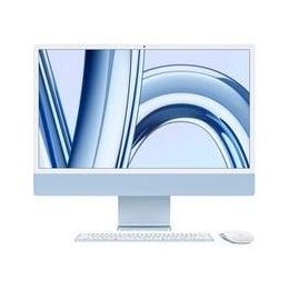 Apple iMac 59,62 cm (24") M3 2023 CTO, MAC-System blau/hellblau, macOS, Deutsch