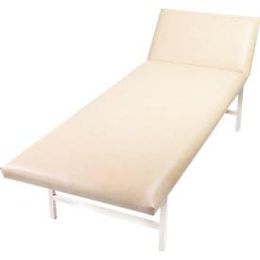 Massage- und Untersuchungsliege, nicht klappbar, 2000 x 700 x 650 mm, naturbeige