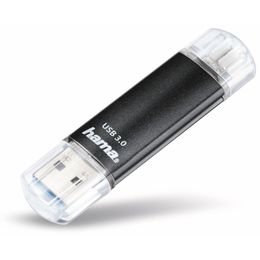 Hama USB 3.0 Speicherstick Laeta Twin, 128 GB, 40 MB/s