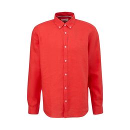 s.Oliver Button Up Shirt male Red size XL