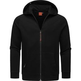 Ragwear Zip-Up Hoodie 'Zenway' male Black size L