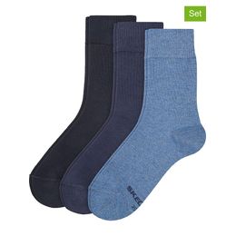 Skechers 6er-Set: Socken in Dunkelblau - 35-38