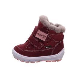 Superfit Leder-Winterboots "Groovy" in Rot - 23