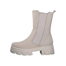 Marco Tozzi Leder-Chelsea-Boots in Beige - 40