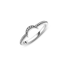 Pandora Silber-Ring mit Edelsteinen - 52