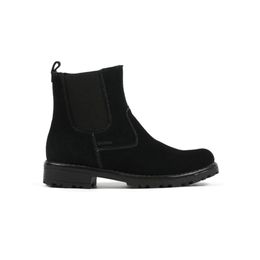 Richter Shoes Leder-Chelsea-Boots in Schwarz - 35