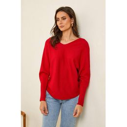 Soft Cashmere Pullover in Rot - 38/40