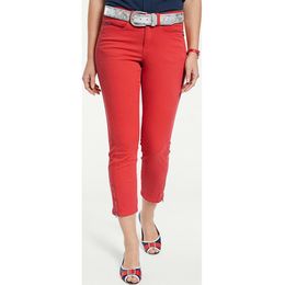 Heine Jeans-Caprihose in Rot - 46