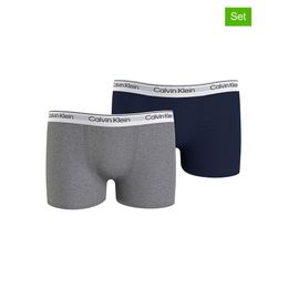 Calvin Klein Underwear 2er-Set: Boxershorts in Grau - 128/134
