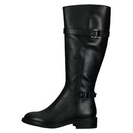 Tamaris Leder-Stiefel in Schwarz - 37