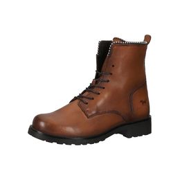 Mustang Shoes Leder-Boots in Hellbraun - 37