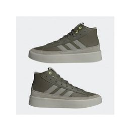 Adidas Leder-Sneakers "ZNSORED" in Khaki - 40