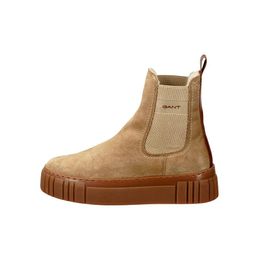 Gant Footwear Leder-Chelsea-Boots "Snowmont" in Hellbraun - 36