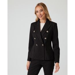 Judith Williams Couture Ponte Blazer mit Nadelstreifen