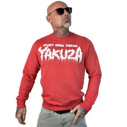 Yakuza Sweatshirt Failure Sweatshirt, rot|schwarz, M, Rot