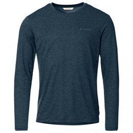 Vaude - Essential L/S T-Shirt - Funktionsshirt Gr S blau