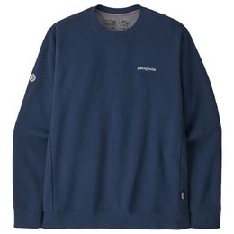 Patagonia - Fitz Roy Icon Uprisal Crew Sweatshirt - Pullover Gr L blau
