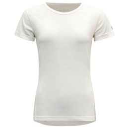 DEVOLD - Breeze Woman T-Shirt - Merinounterwäsche Gr S grau/weiß