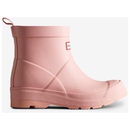 Hunter Boots - Big Kid's Play Boot - Gummistiefel 34 | EU 34 weiß/rosa