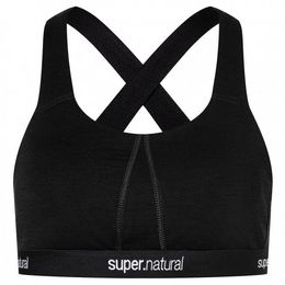 super.natural - Women's Feel Good Bra - Sport-BH Gr 34 - XS schwarz