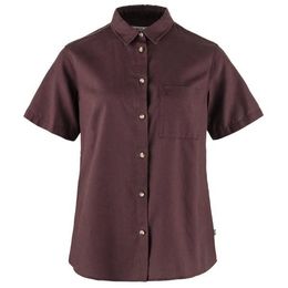 Fjällräven Fjällräven - Women's Övik Travel Shirt S/S - Bluse Gr S braun