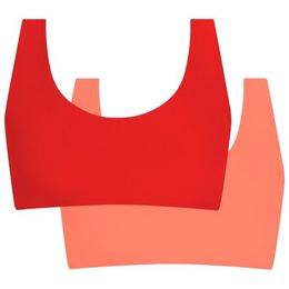 INASKA - Women's Top Pure - Bikini-Top Gr XS rot