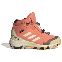 adidas terrex - Kid's Terrex Mid GTX - Wanderschuhe UK 4 | EU 36,5 beige/rosa